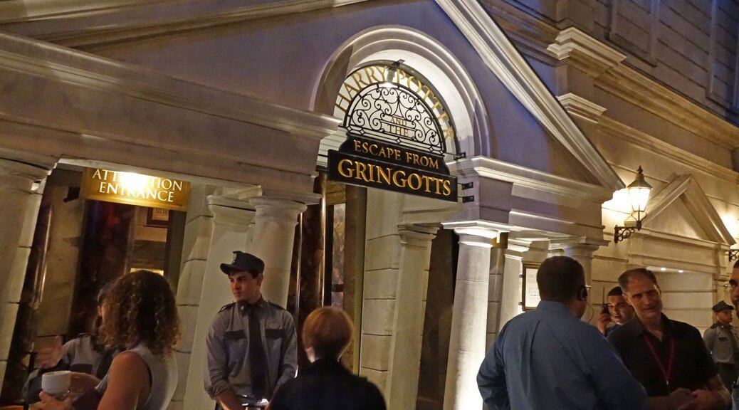 A Peek Inside Harry Potter and Escape from Gringotts