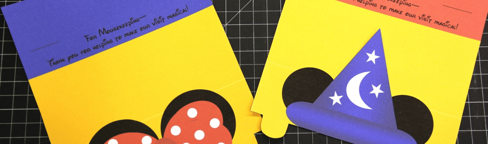 Printable Mousekeeping Tip Envelope for Your Next Disney Trip!