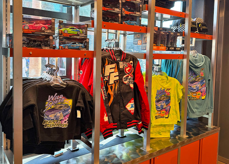 Fast & Furious: Hollywood Drift Universal Studios Coaster Details