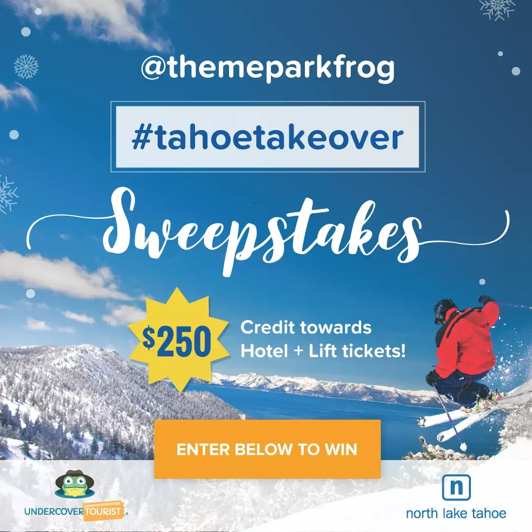 Undercover Tourist's '#TahoeTakeover' Sweepstakes Terms & Conditions