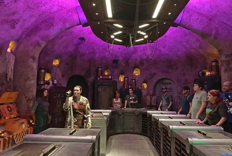 Building a Lightsaber Inside Savi's Workshop at Disney World