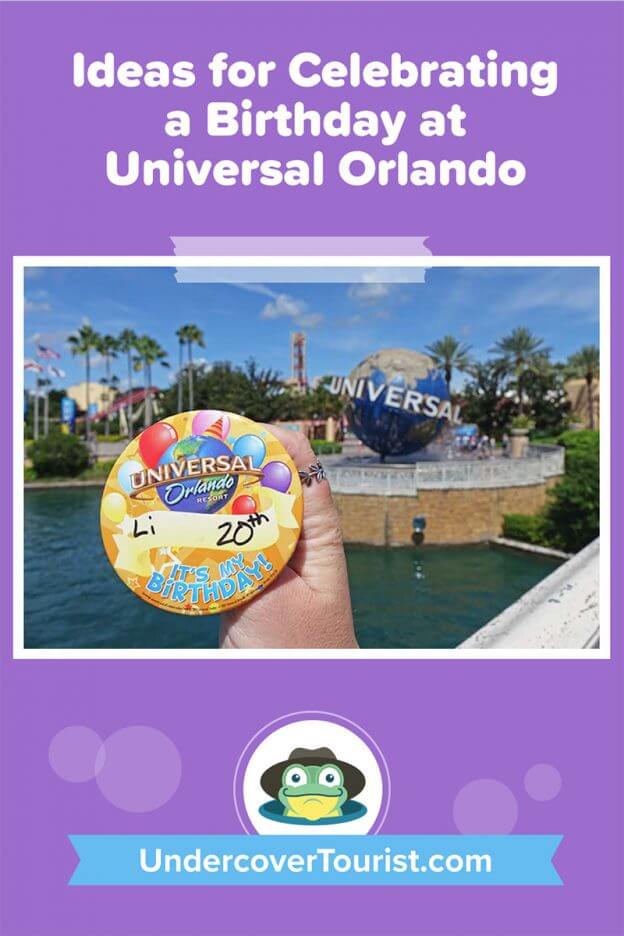 Celebrating a Birthday at Universal Orlando Resort