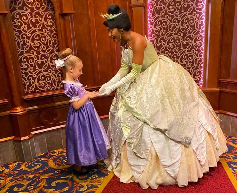 Getting the Royal Treatment at Bibbidi Bobbidi Boutique at Disneyland