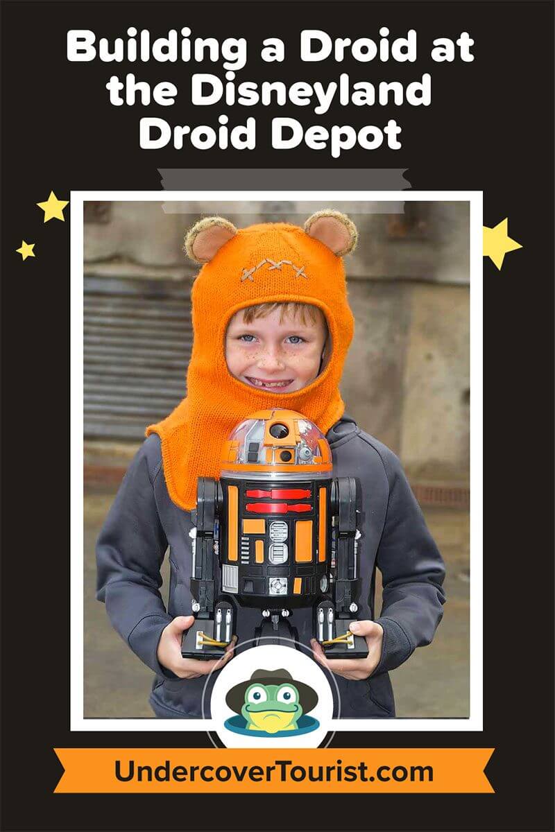 Building a Droid at Droid Depot Disneyland
