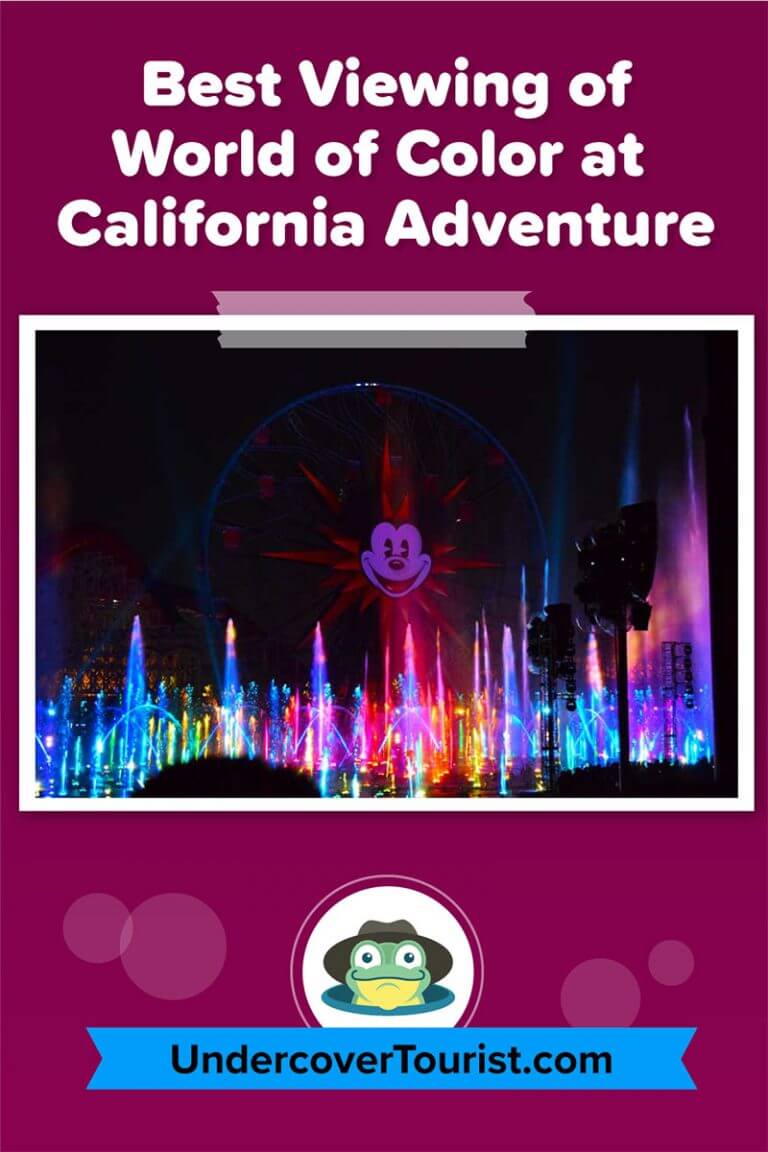 Best Ways and Places to View Disneyland's World of Color