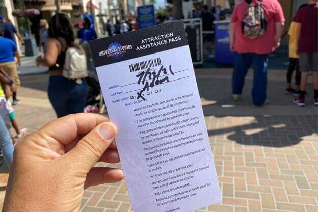 Universal Studios Hollywood Attraction Assistance Pass Overview