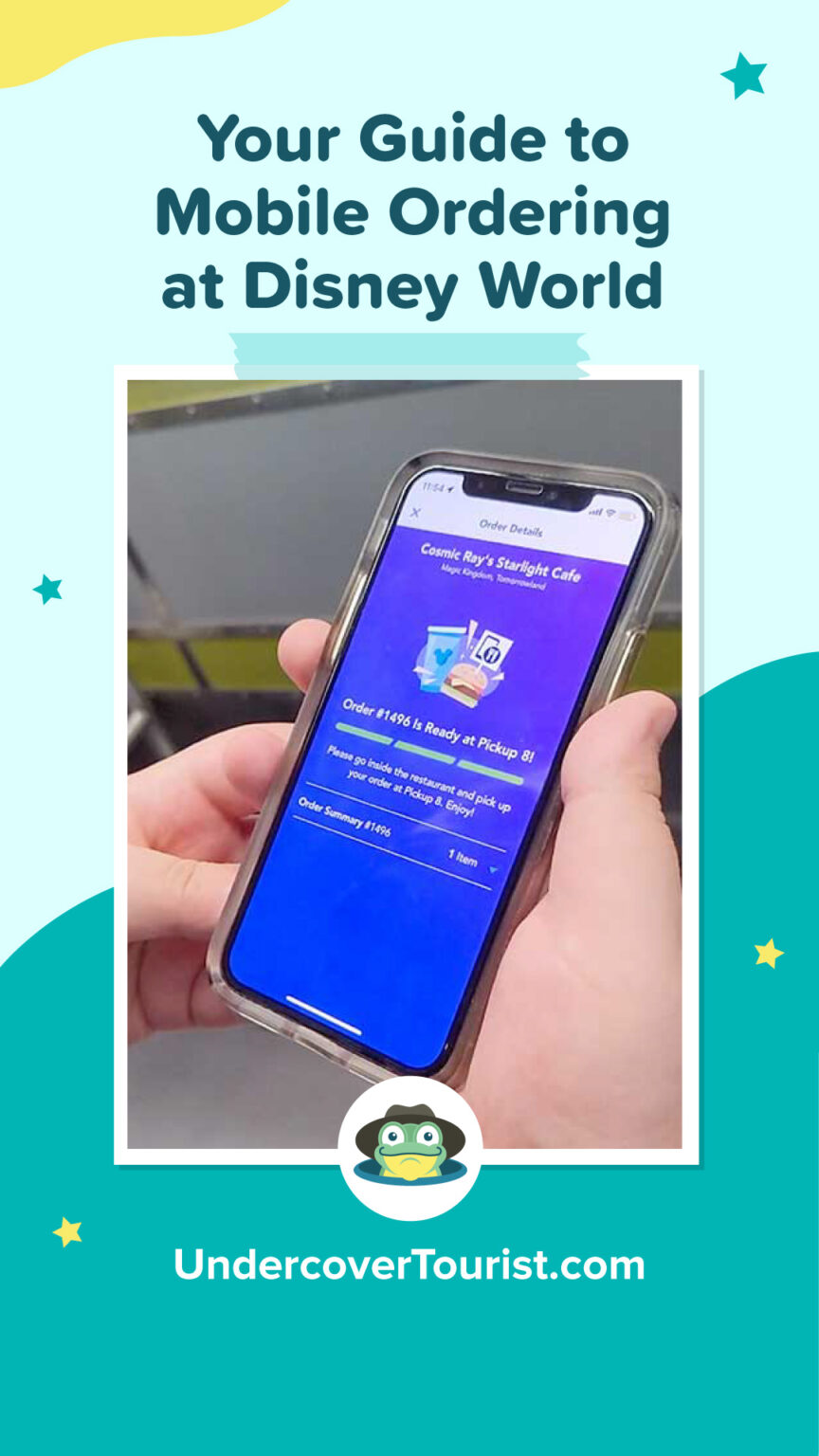 Frog Family How-To: Disney World Mobile Ordering