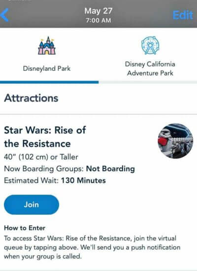 How to Use the Disneyland Virtual Queue System for Rides