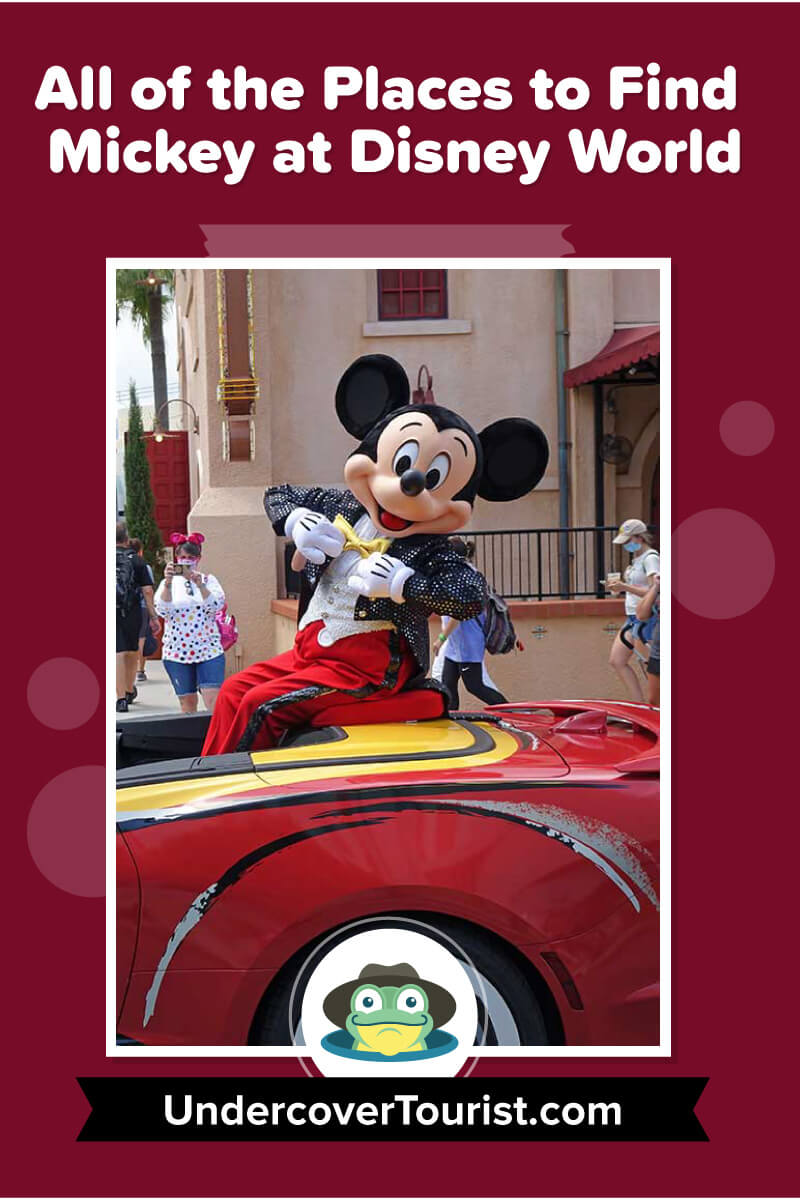 All of the Places to See Mickey at Walt Disney World