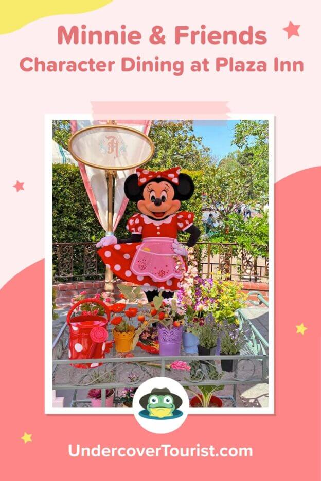 Minnie & Friends Character Dining at Plaza Inn in Disneyland Park