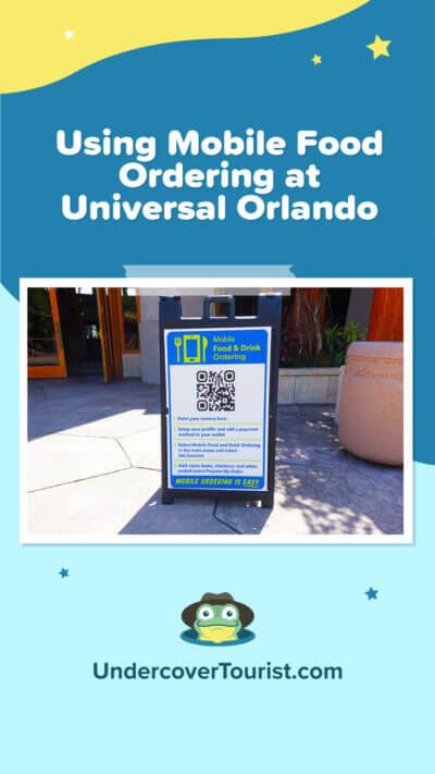 How to Use Mobile Food Ordering at Universal Orlando