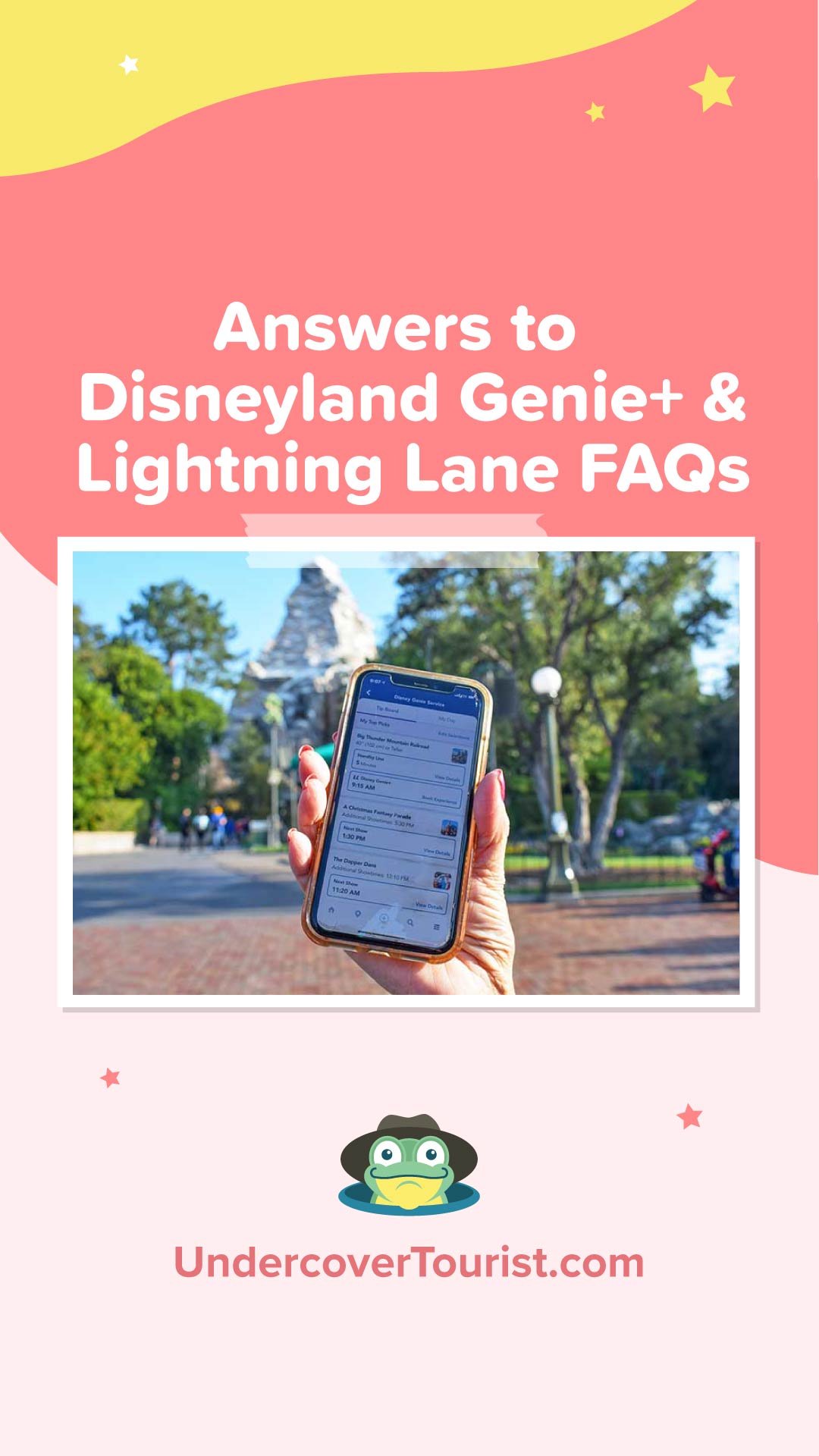 Disneyland Genie FAQ for Genie Plus And Individual Lightning Lane 