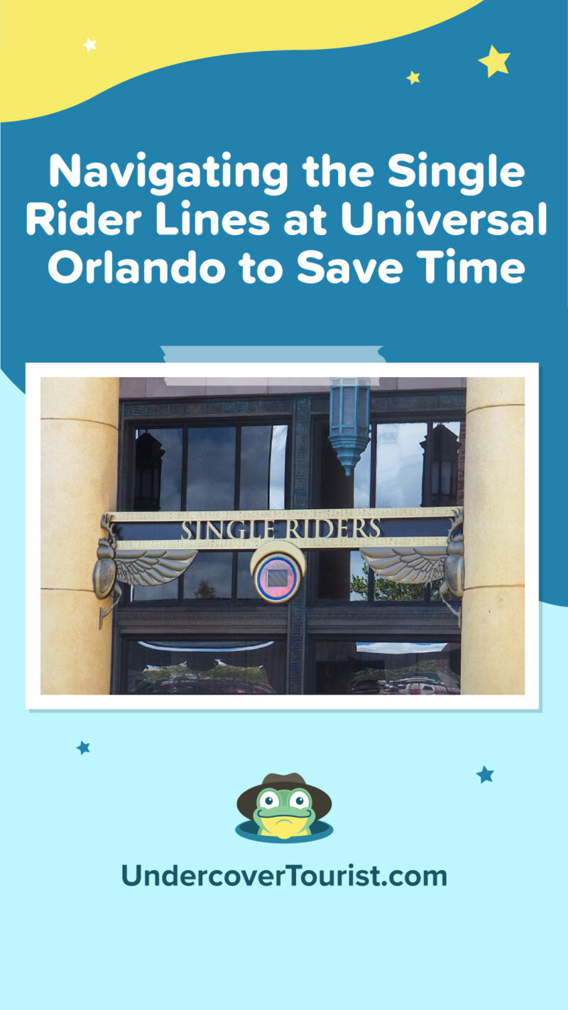 How to Navigate the Single Rider Lines at Universal Orlando to Save Time