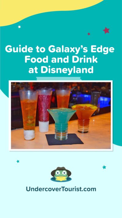 Galactic Guide to Star Wars: Galaxy's Edge Food and Drink