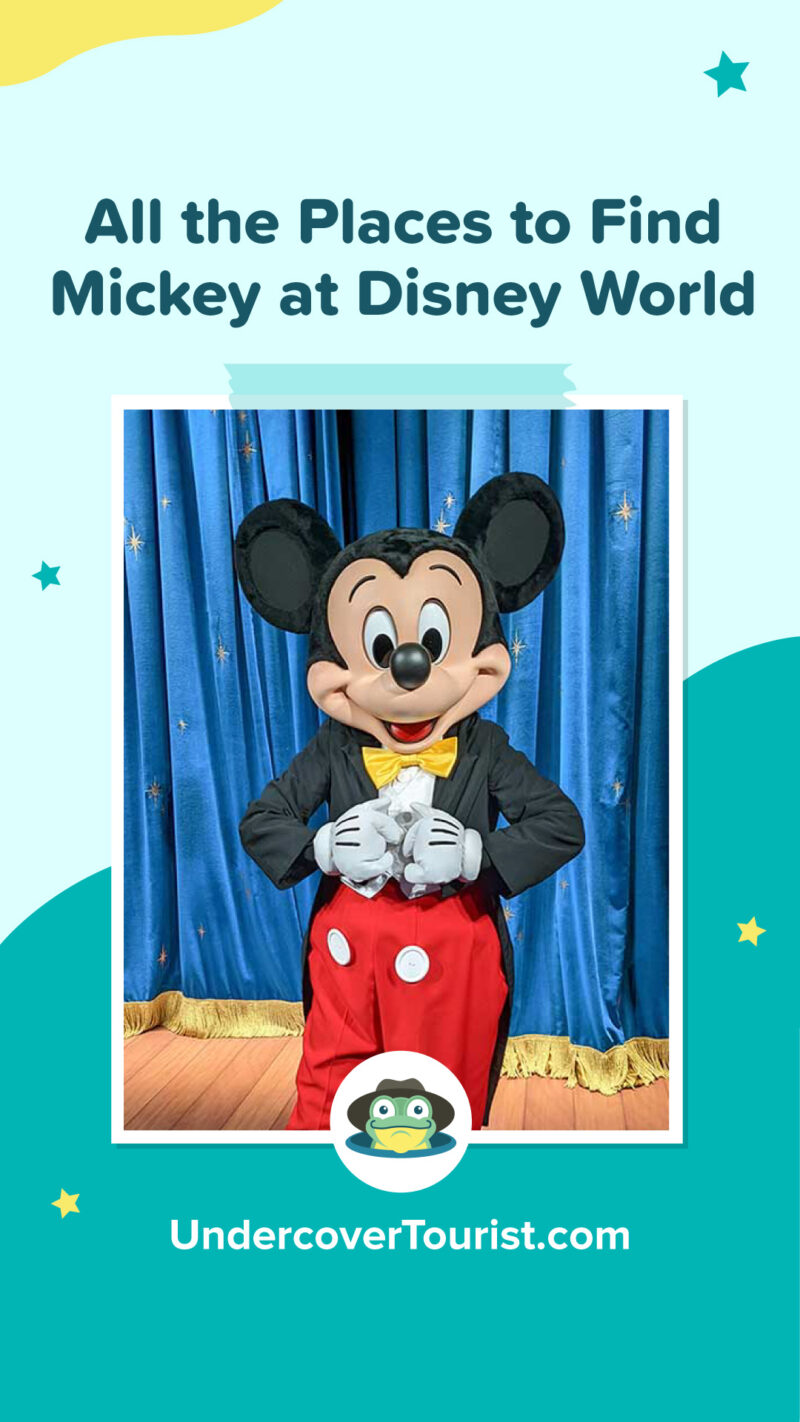 All of the Places to See Mickey at Walt Disney World