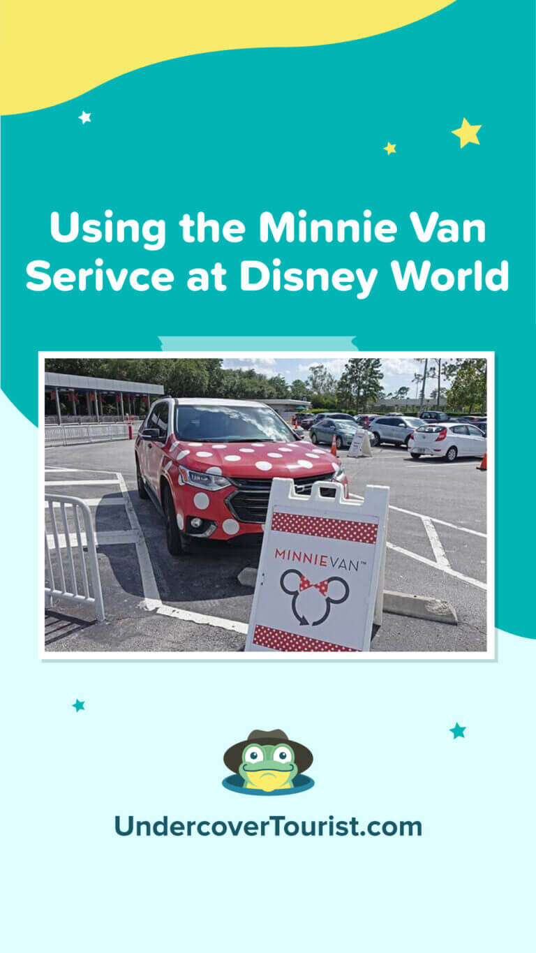 Using the Minnie Van Service to Get Around Disney World