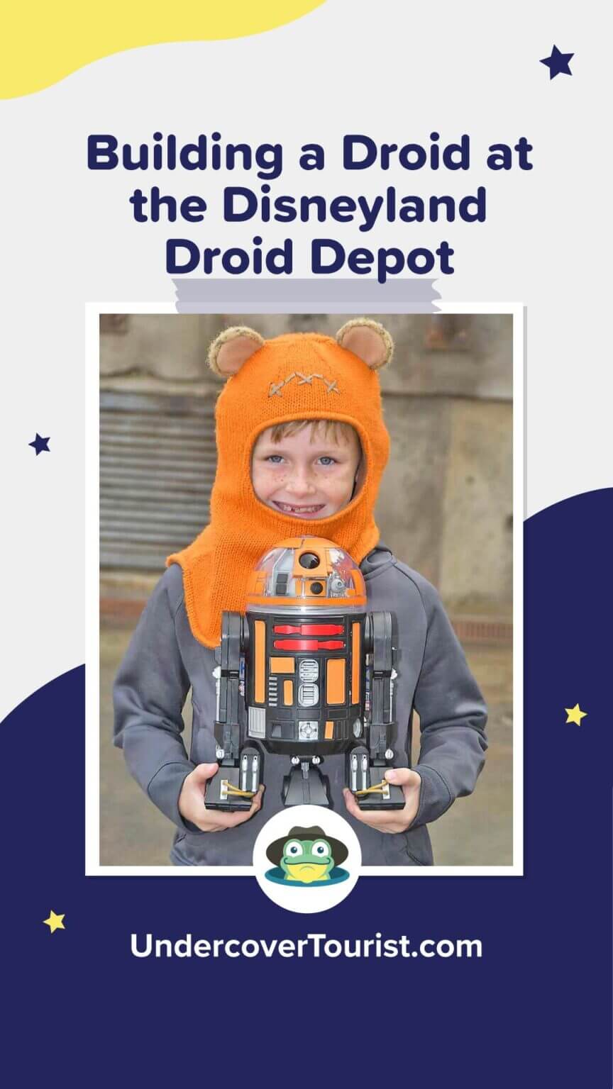 Building a Droid at Droid Depot Disneyland