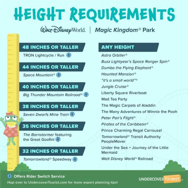 Guide to Disney World Height Requirements and Rider Switch