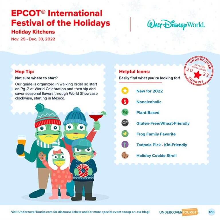 The Full List of EPCOT International Festival of the Holidays 2022 Menus