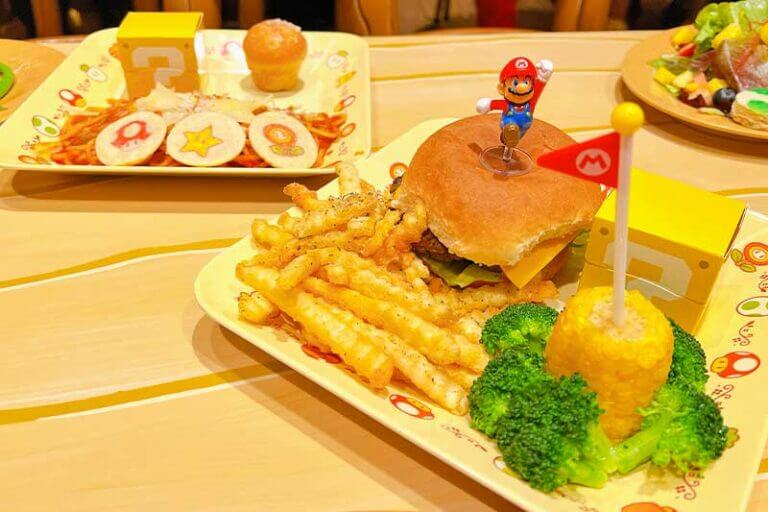 Power-Up with Super Nintendo World Food and Drink at Toadstool Cafe