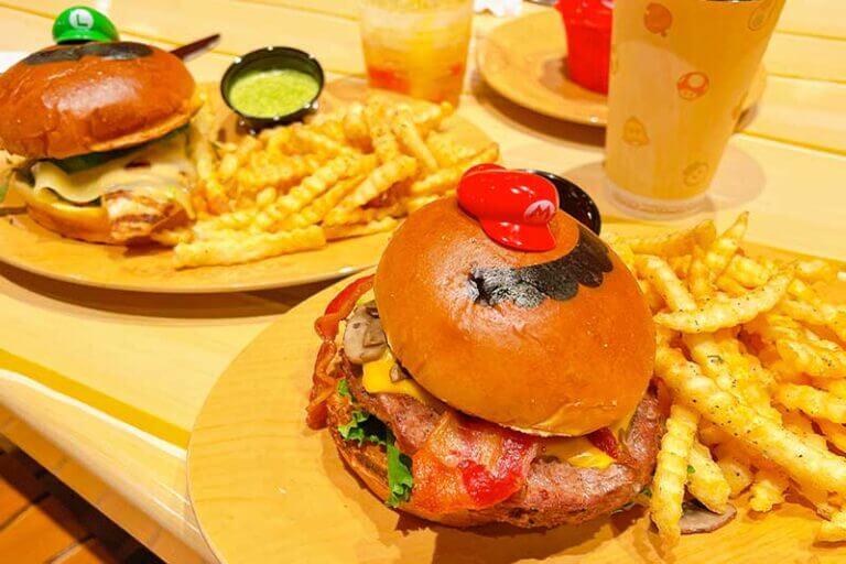 Power-Up with Super Nintendo World Food and Drink at Toadstool Cafe