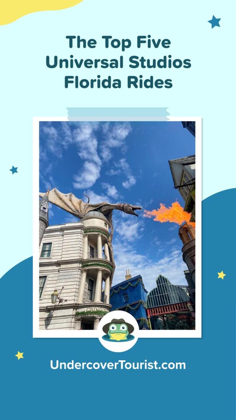 The Top Five Universal Studios Florida Rides