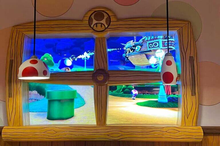 Power-Up with Super Nintendo World Food and Drink at Toadstool Cafe