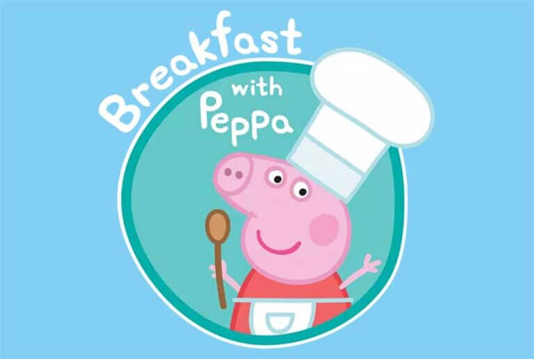 Peppa Pig Theme Park Adds Brand-New Character Breakfast in June