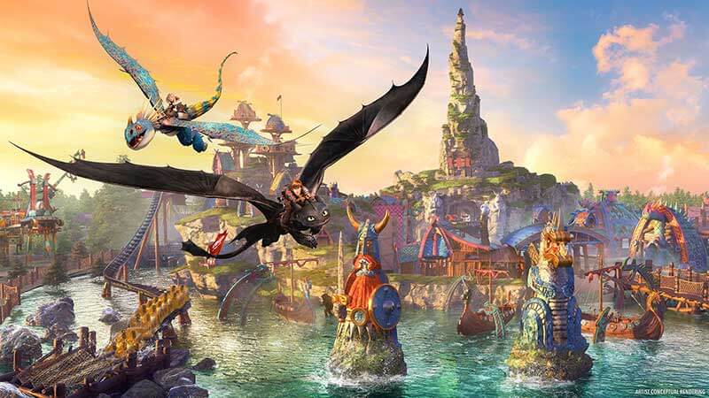 Universal Reveals 5 Themed Worlds at Epic Universe