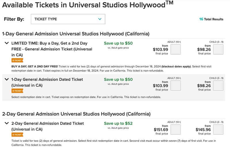 How to Save Money at Universal Studios Hollywood