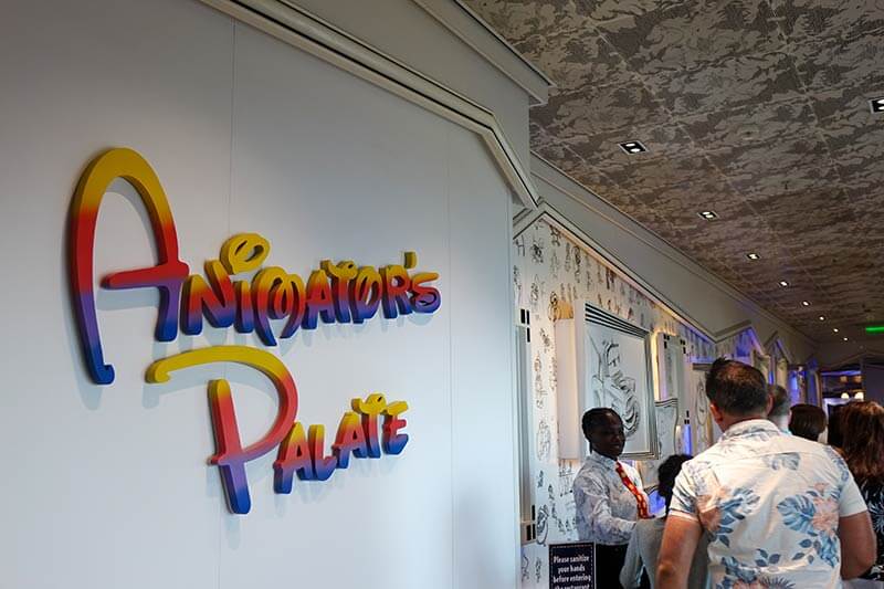 Frog Family Foodie Review: Animator's Palate on Disney Cruise Line