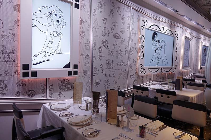 Frog Family Foodie Review: Animator's Palate on Disney Cruise Line
