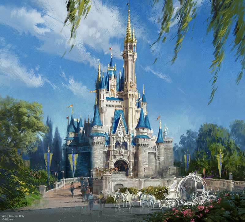 Cinderella Castle Is Getting a Makeover with New Color Palette