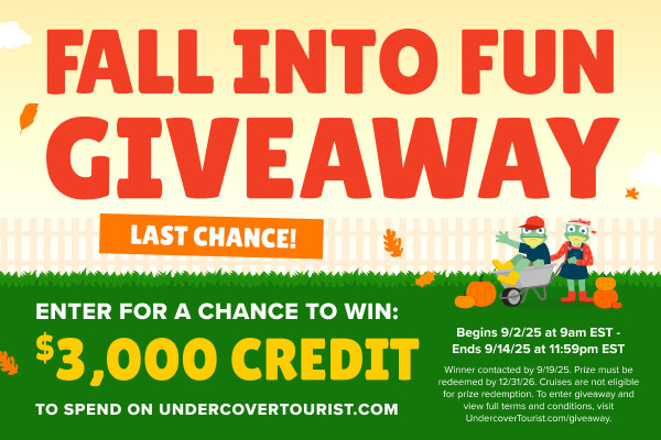 Undercover Tourist's Fall into Fun Giveaway Terms & Conditions