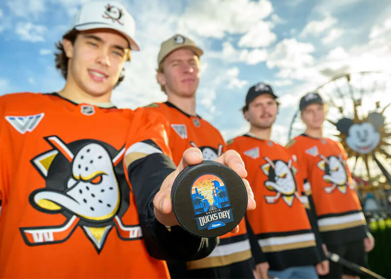 All About Anaheim Ducks Day at Disneyland