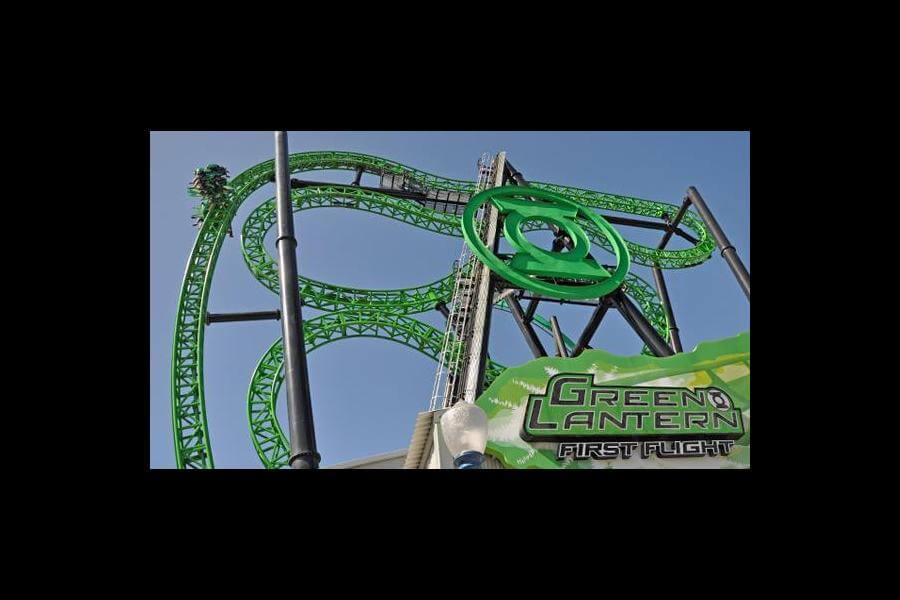 Six Flags Green Lantern First Flight Green Lantern: First Flight At
