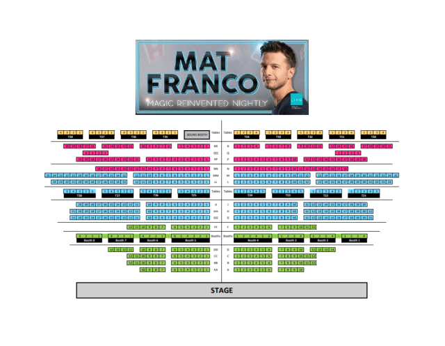 Mat Franco: Magic Reinvented Nightly Tickets - Mat Franco: Magic ...